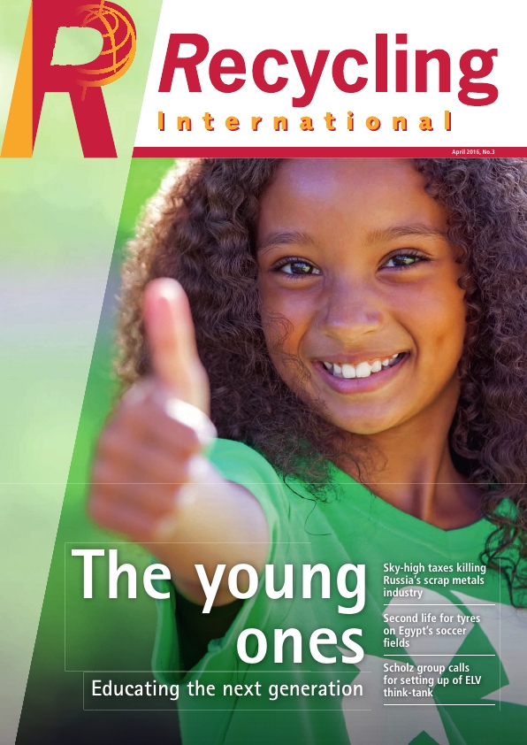April 2016 • Recycling International