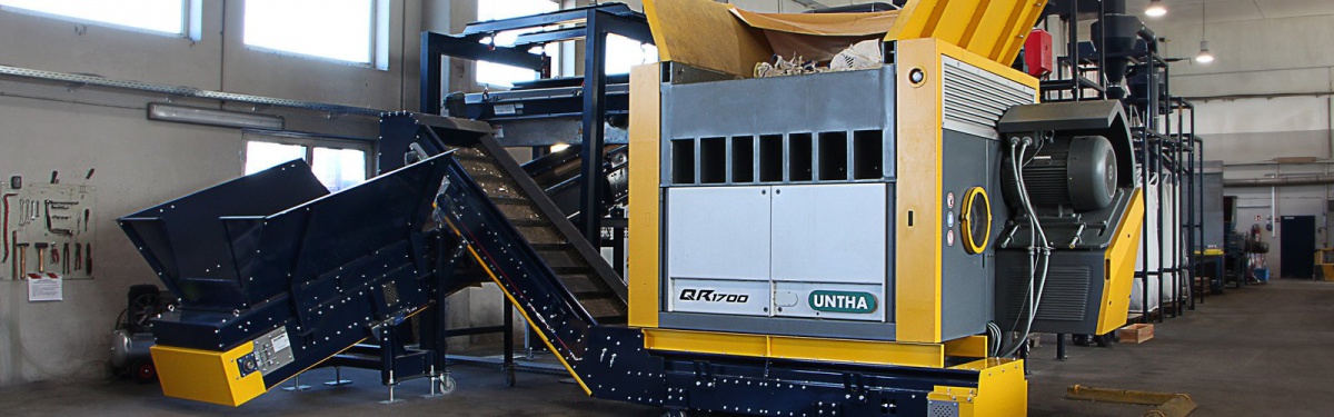 'Impressive' Untha QR shredder sold to Candi • Recycling International