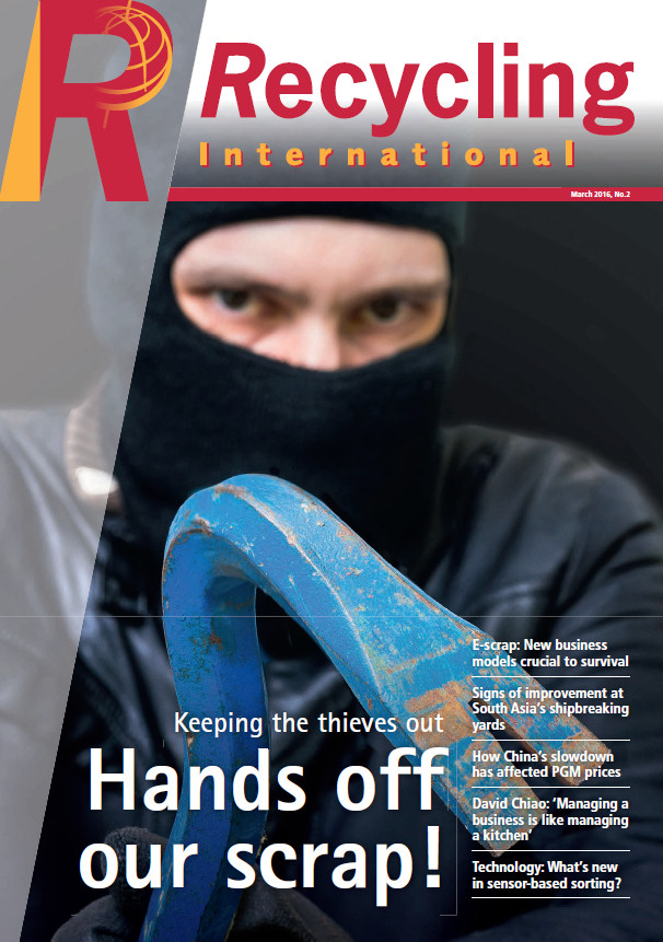 March 2016 • Recycling International