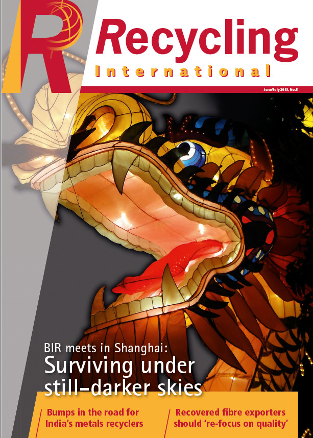 June / July 2013 • Recycling International