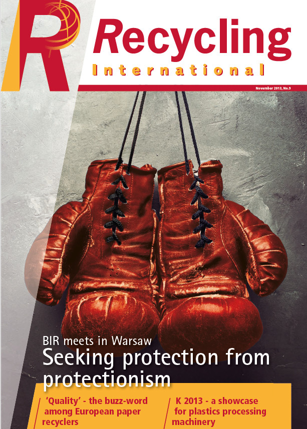 November 2013 • Recycling International