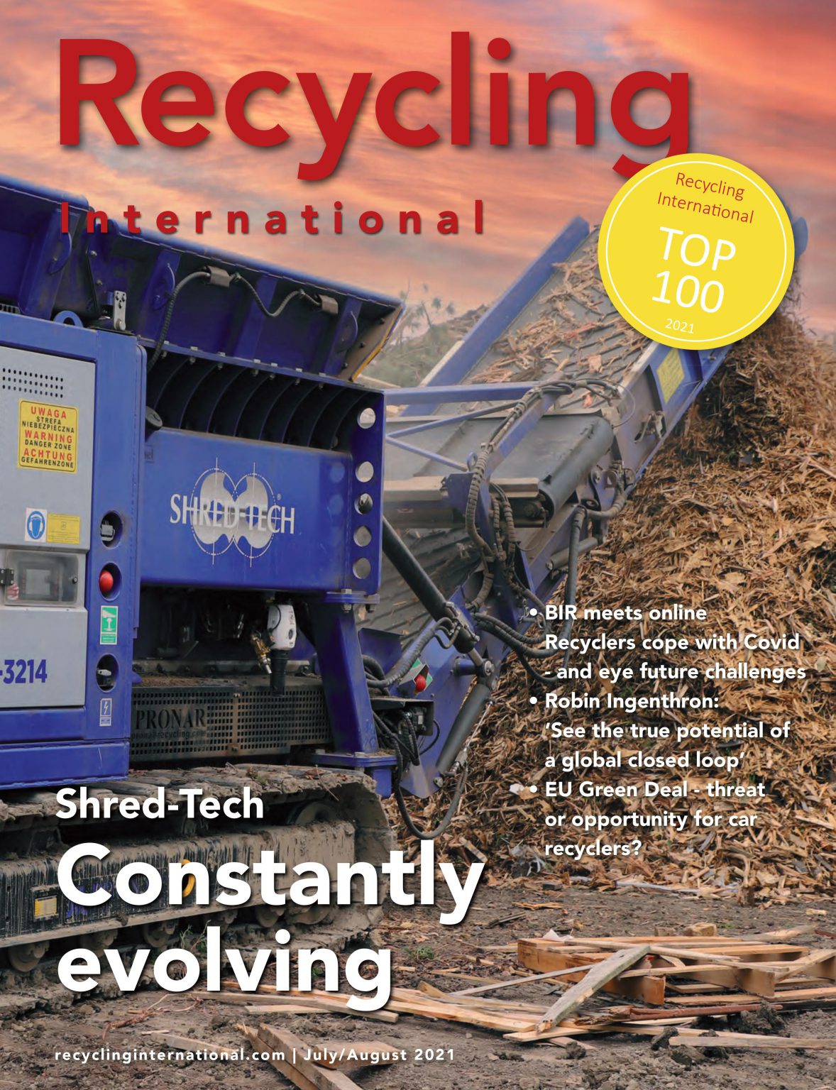 TOP 100: spotlighting the recycling stars • Recycling International