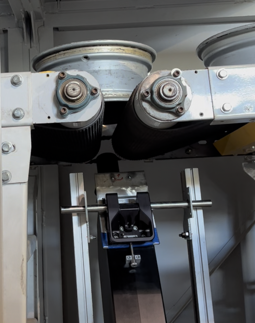 The world's first automated LIBS-based sensor sorter for used wheels ...